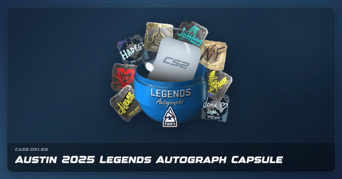 Austin 2025 Legends Autograph Capsule | CS2 Cases