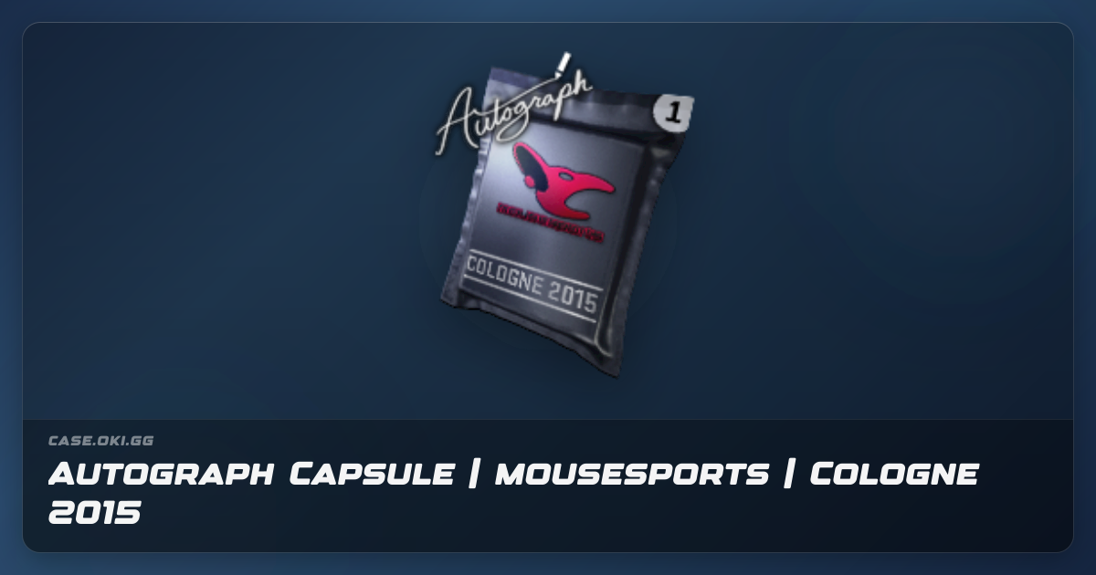 Autograph Capsule | mousesports | Cologne 2015 | CS2 Cases