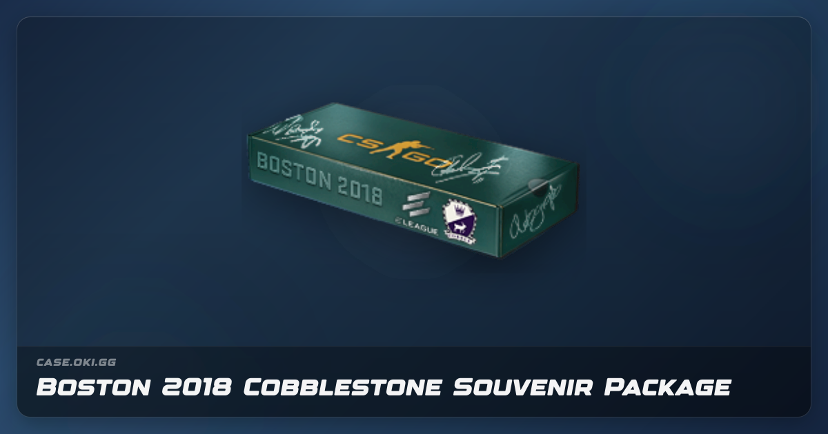 Boston 2018 Cobblestone Souvenir Package | CS2 Cases