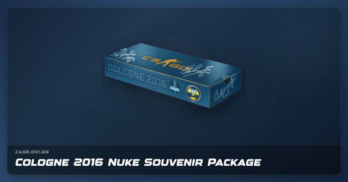 Cologne 2016 Nuke Souvenir Package | CS2 Cases