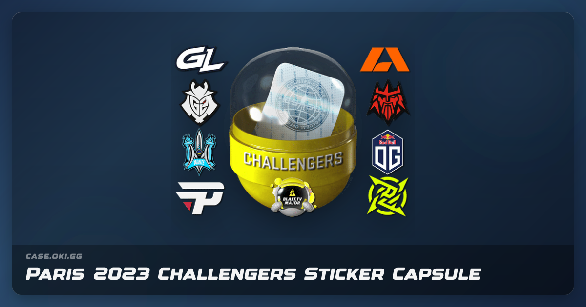 Paris 2023 Challengers Sticker Capsule | CS2 Cases