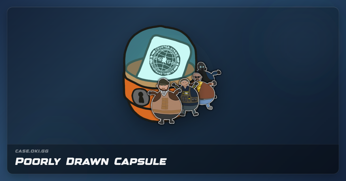 Poorly Drawn Capsule | CS2 Case Opening Simulator