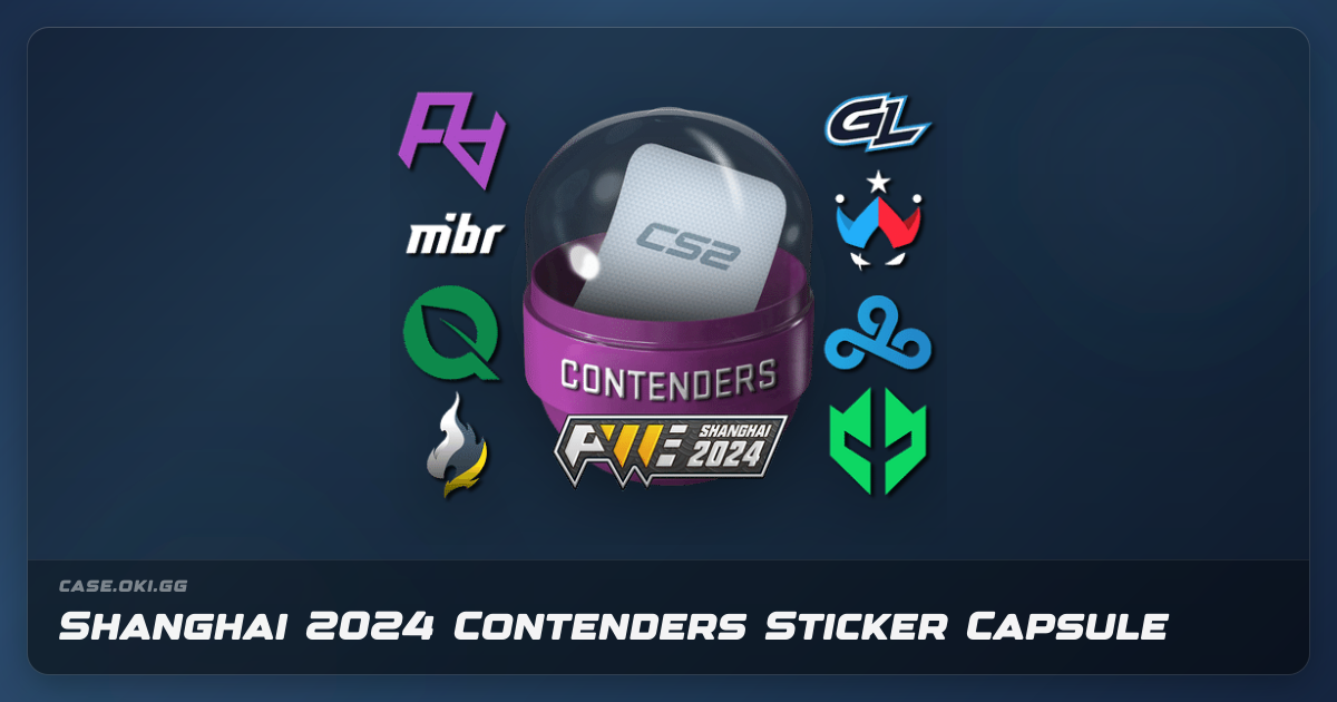 Shanghai 2024 Contenders Sticker Capsule | CS2 Cases