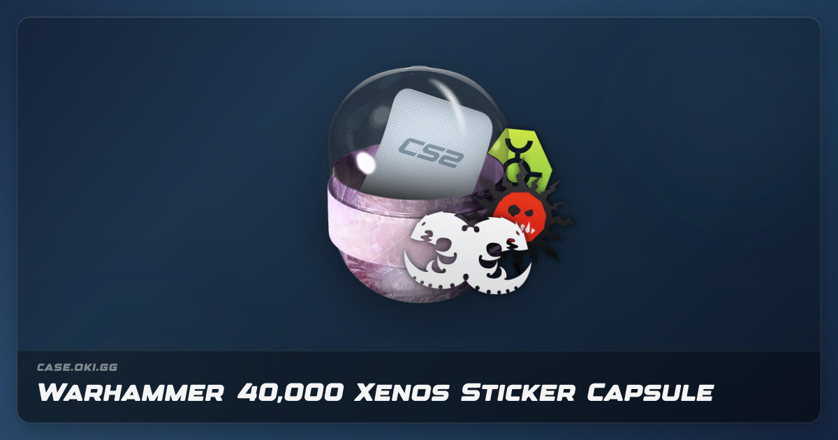 Warhammer 40,000 Xenos Sticker Capsule | CS2 Cases